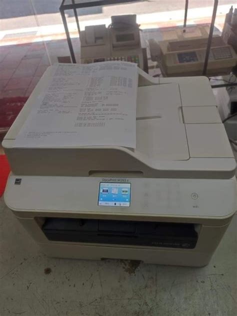 二手fuji Xerox M265z A4黑白無線有線雙面印表雙面影印掃描觸控螢幕多功能雷射複合機 Yahoo奇摩拍賣