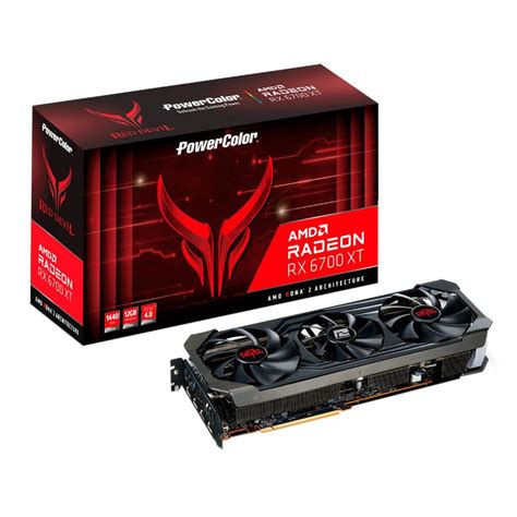 Powercolor Red Devil Amd Radeon Rx 6700 Xt Gaming Graphics Card With