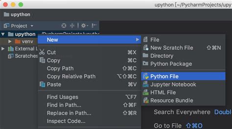 Pycharm Micropython Esp