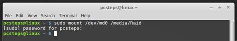 How To Create A Software Raid 5 In Linux Mint Ubuntu