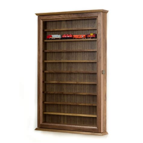 N Scale Model Train Display Case Wall Cabinet Etsy