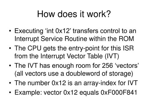 Ppt Understanding Post And Rom Bios Service Functions Powerpoint