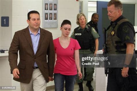 Casey Anthony Leaves With Her Attorney Jose Baez From The Booking And
