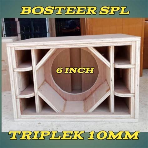 Jual Box Speaker Boster Spl 6inchi Single Shopee Indonesia