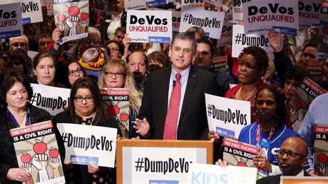 Why Is Betsy Devos Trumps Pick For Education Secretary So Unpopular