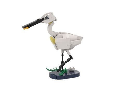 Lego Moc Spoonbill By Skabram Rebrickable Build With Lego