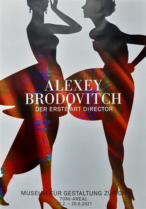 Alexey Brodovitch Exhibition Poster Etsy Uk