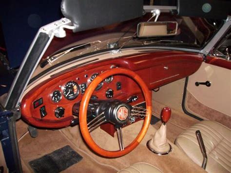 Any Phtos Of A Wood Dash Kit In An All Black Interior Mgb And Gt Forum