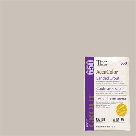Shop Tec Dove Gray Sanded Powder Grout At