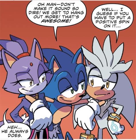 Blaze The Cat And Silver The Hedgehog Comics