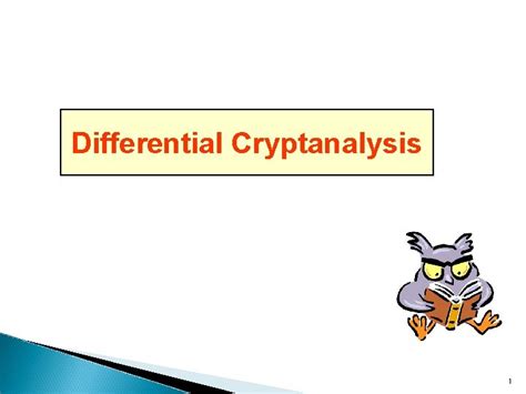 Differential Cryptanalysis 1 Dcdifferential Cryptanalysis Introduction