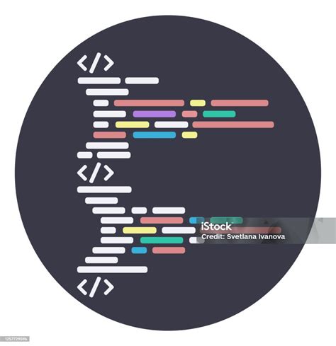 プログラム コードの丸いアイコンhtml コードの構造スクリプト Htmlのベクターアート素材や画像を多数ご用意 Html