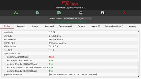 Vulkan Hardware Capability Viewer
