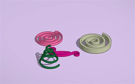 3d Design Swirl Tutorial Tinkercad