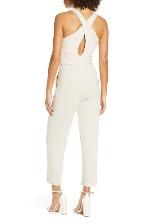 Willow Johnson Belted Jumpsuit Nordstrom Jumpsuit Belt Jumpsuit