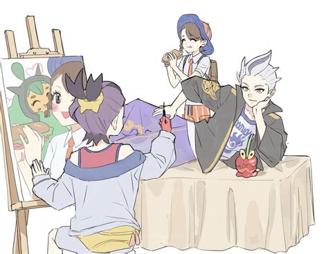 Kieran Juliana Ogerpon Drayton And Dipplin Pokemon And 1 More