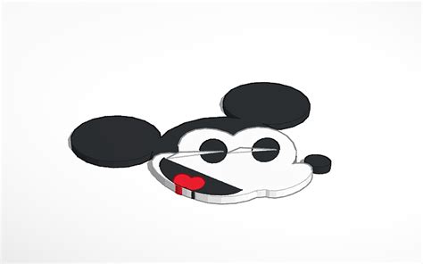 3d Design Mickey Mouse Tinkercad