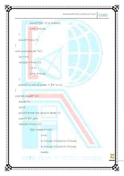 Data Structure In C Programming Language PDF