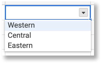 Maintain Consistency In Data Collection With Dropdown Columns Smartsheet Learning Center