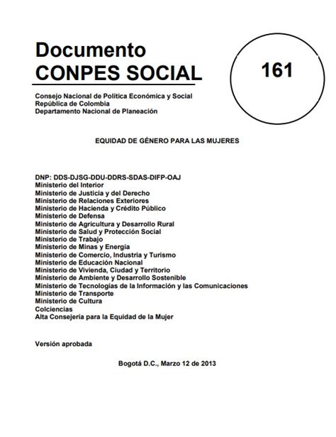 Inclusión De Los Presupuestos Con Enfoque De Género En Los Planes De