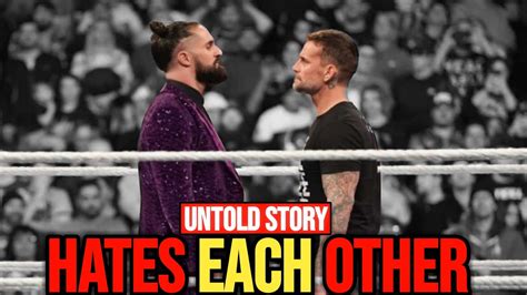 The Real Untold Story Why Seth Rollins And Cm Punk Hates Each Others 😱