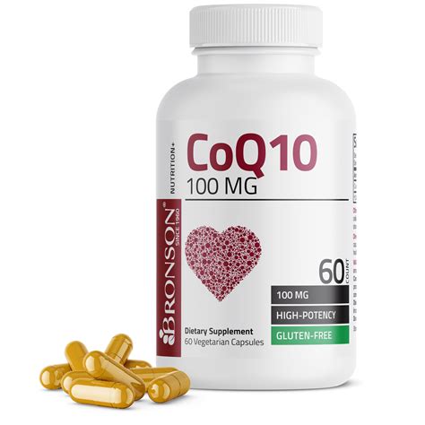 Bronson Coq10 100 Mg High Potency Cellular Energy