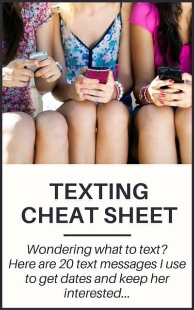 Texting Cheat Sheet