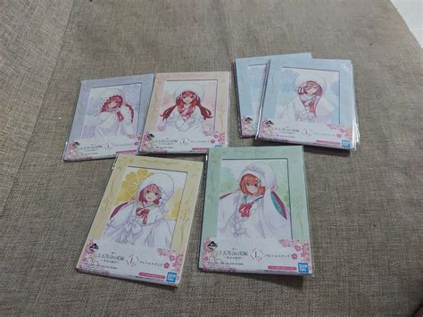 Selling Gotoubun No Hanayome Kuji Hobbies And Toys Memorabilia