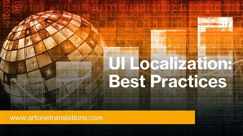 Ui Localization Best Practices Art One Translations