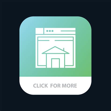 home sell web layout page website mobile app button android and ios