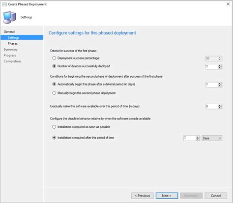 create phased deployments configuration manager microsoft learn