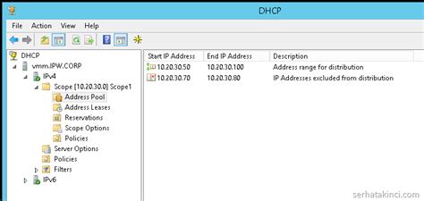 Windows Dhcp Server Konfigürasyonu