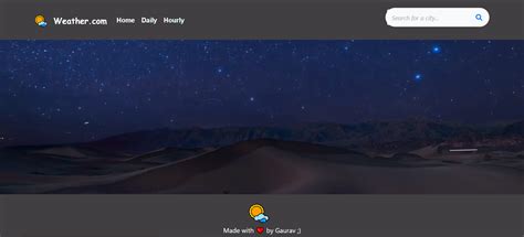 Github Igaurav Weatherforecast Project Making A Open Weather One