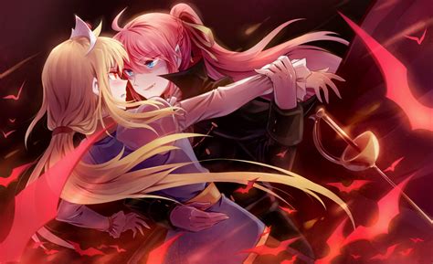 Fate Testarossa And Signum Lyrical Nanoha And More Drawn By Shumai Sm Danbooru