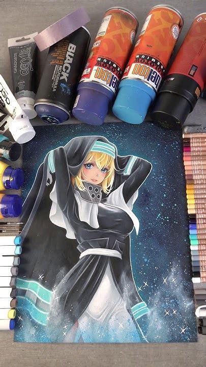 Fire Force Iris Fanart 🔥 Youtube