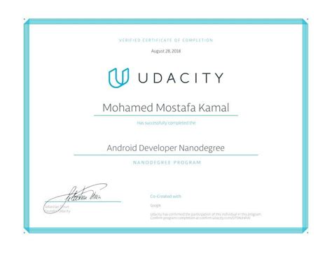 Mohamed Mostafa On Linkedin Udacity Android Developer Android