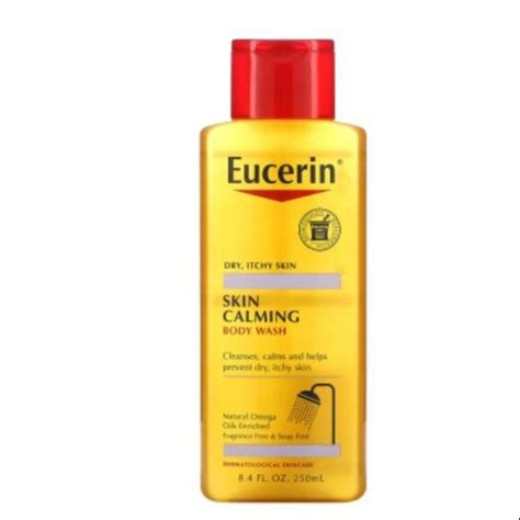 Eucerin Skin Calming Body Wash For Dry Itchy Skin Fragrance Free 8