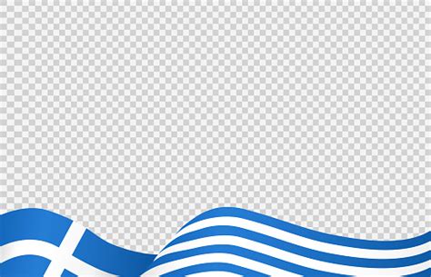 Png 또는 투명 한 배경에 고립 된 그리스의 국기를 흔들며 기호 그리스 배너 카드 광고 홍보 벡터 일러스트 최고 금메달 스포츠 우승자 국가 템플릿 911 테러 추모