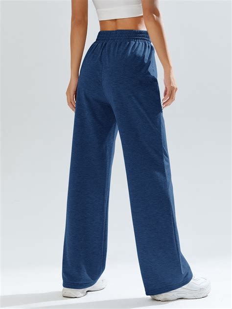 Shein Ezwear Drawstring Waist Solid Sweatpants Shein Usa