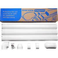 Best Mini Split Line Set Cover Kits DIY Hide AC Lines