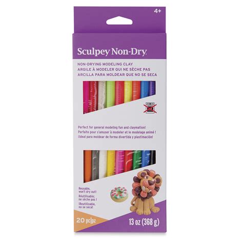 Sculpey Non Dry Modeling Clay Blick Art Materials