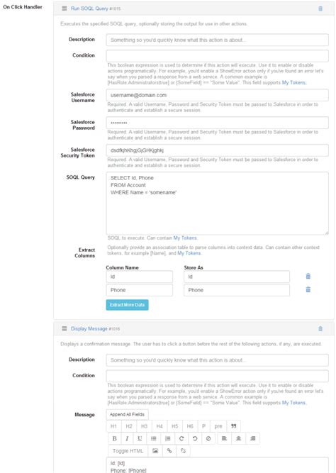 Query Salesforce Form Dnn Sharp Documentation Center