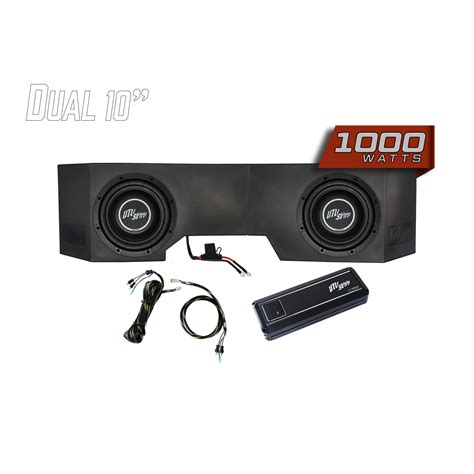 Can Am® Defender 1000w Subwoofer Kit Utv Stereo Triagegarageoffroad