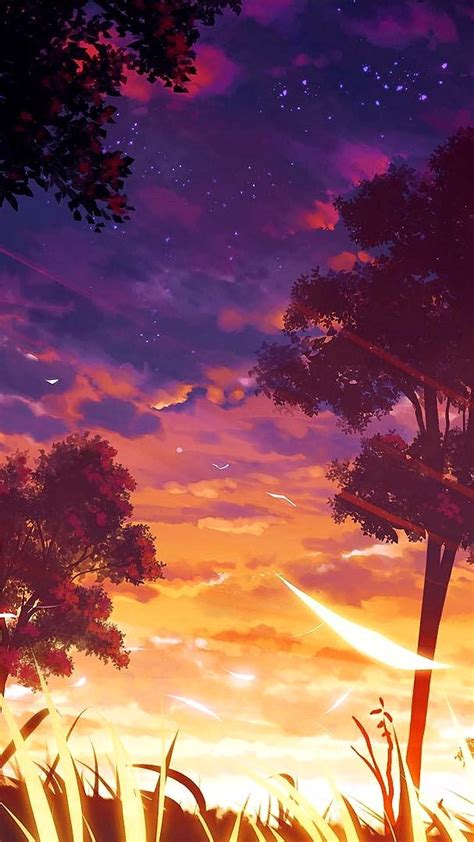 Beautiful Anime Nature Wallpapers Wallpaper Cave