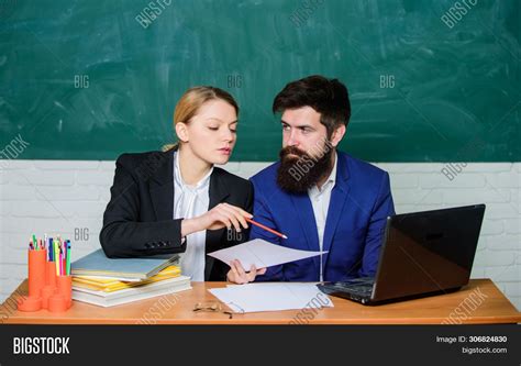 Teacher Supervisor Image And Photo Free Trial Bigstock