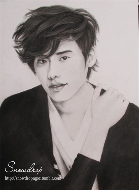 Lee Jong Suk Drawing By Snowdropngoc On Deviantart