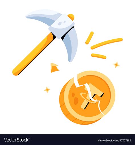 Ethereum Mining Royalty Free Vector Image Vectorstock