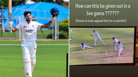 Ranji Trophy Ruturaj Gaikwad Slams Umpiring Standards Check His Viral