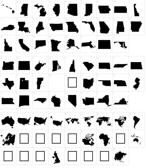 Ding Maps Font Download