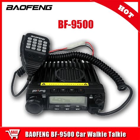 Baofeng Bf 9500 Car Radio Station Walkie Talkie Smart Professional Band Mode Uhf Mobile Radio
